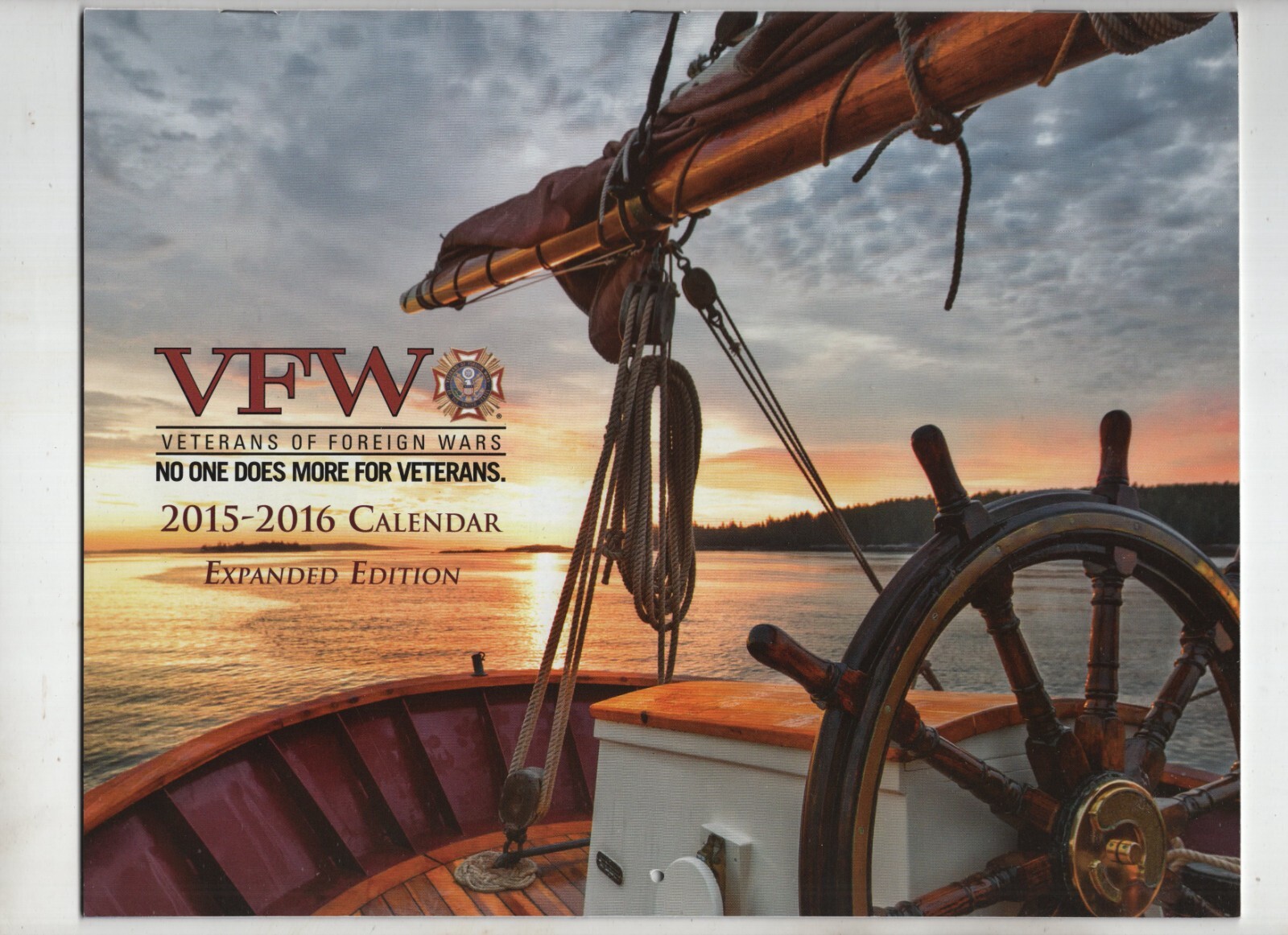 VFW Veterans of Foreign Wars 2015-2016 Calendar | eBay