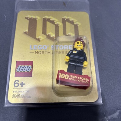 Lego Store Employee Minifigure 100 Lego Stores North America Brand New ...