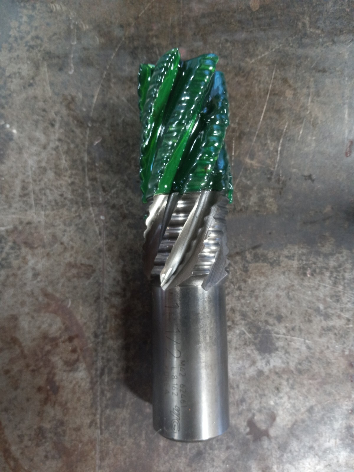 🇰🇷1 1/2- 1 1/4-3 1/2-6" YG1 6 FLUTE ROUGHING END MILL WITH CUTTING TIP ...