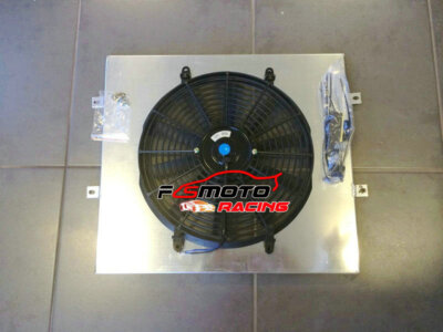 Radiator Shroud+Fan For Ford Capri MK1 MK2 MK3 Kent Essex/Escort MKII ...