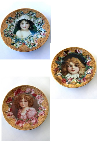 ROMANTIC VICTORIAN KEEPSAKE PLATE'S, HAMILTON COLLECTION, BY JOHN ...