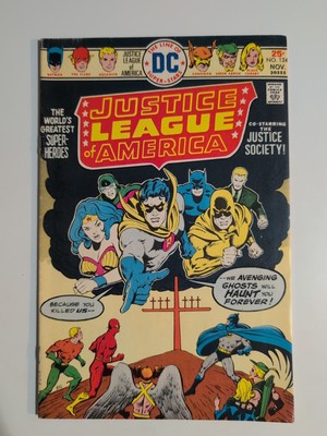 Justice League of America #124 DC Comics 1975 HUGE Back Issue Sale LOOK ...