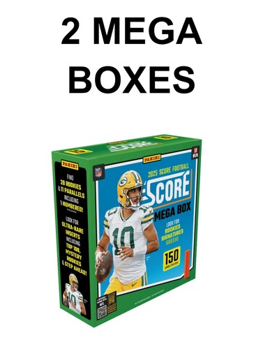 PYT - CINCINNATI BENGALS 2025 Score Football! 2 Mega Boxes (6:00) 9/3 ...