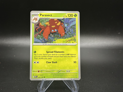 Parasect - 47/165 Scarlet & Violet 151 - Pokémon TCG | eBay