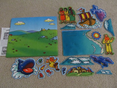 Bible Felts Little Folk Visuals "Beginners Bible" Jonah Felt Figures ...