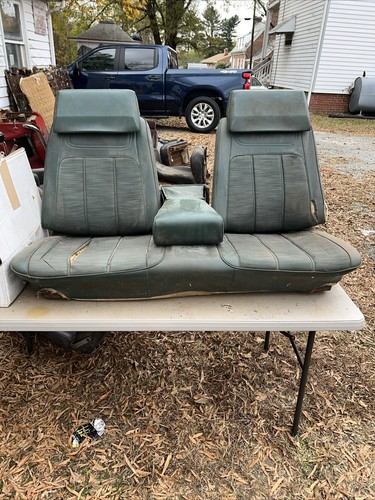 1967 Cadillac Gm B Body Power Strato bench seat with headrest | eBay