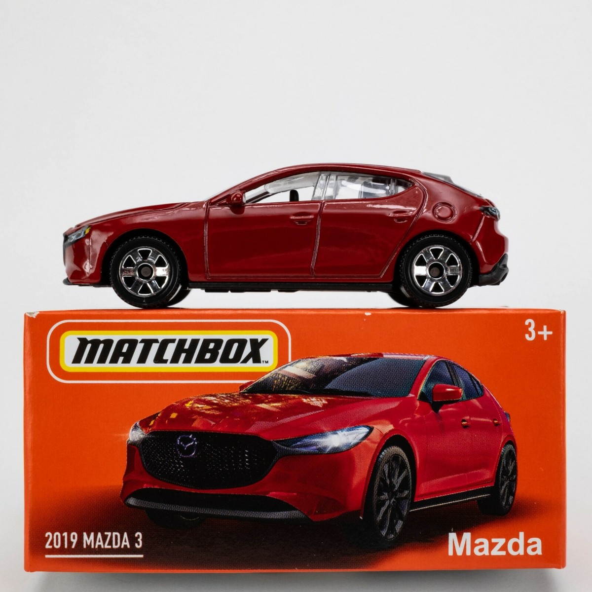 Dark Red Mazda