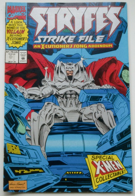 Stryfe's Strike File #1 (Jan 1993, Marvel) for sale online | eBay