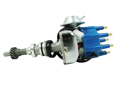 TSP Ready to Run Distributor Ford 351C 429 460 CLEVELAND V8 BLUE CAP ...