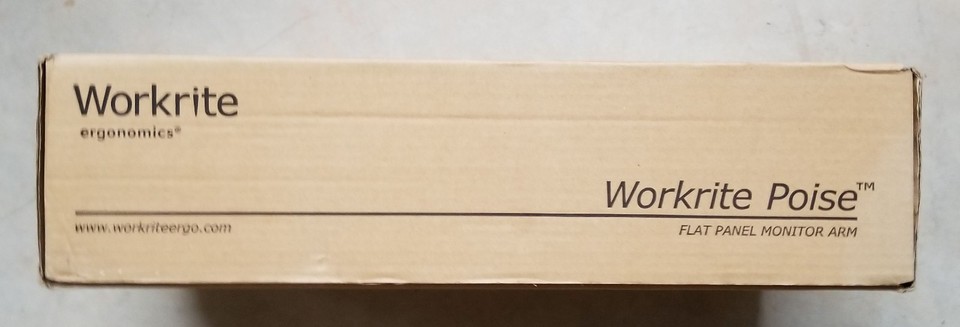 Workrite Ergonomics Poise Monitor Mount - Arm Only | eBay