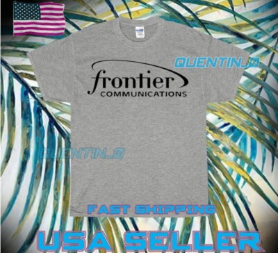 NEW SHIRT PREMIUM FRONTIER COMMUNICATION LOGO T-SHIRT FUNNY UNISEX SIZE ...