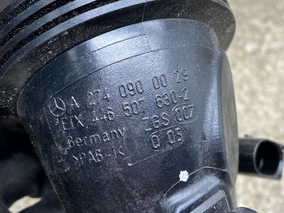 Ansaugschlauch A2740900029 Ansaugrohr 92Tkm Mercedes W213 E200 17.1936. ...