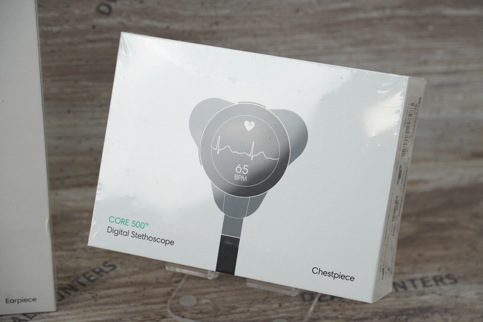 Eko CORE 500 Digital Stethoscope Earpiece and Chestpiece - Black ...