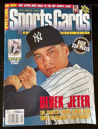 September 1997 Sports Cards Magazine Derek Jeter Cover HOF 2020 | eBay
