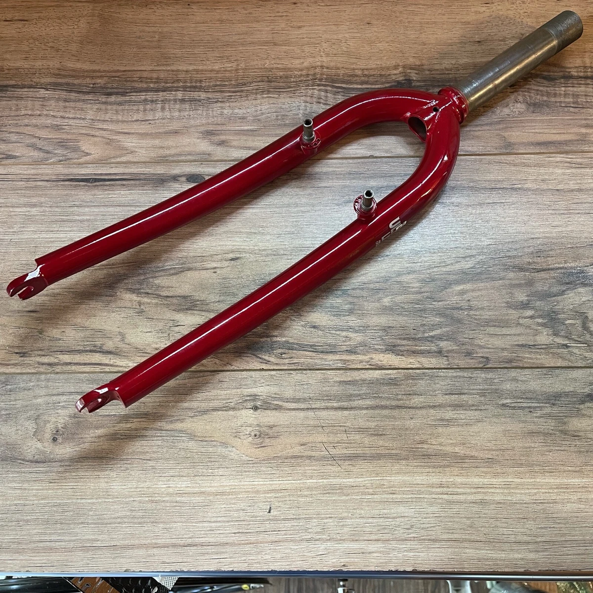 TANGE ULTRALIGHT FRONT FORK MADE IN JAPAN 26インチ タンゲ ウルトラライト アヘッド - スポーツ ...