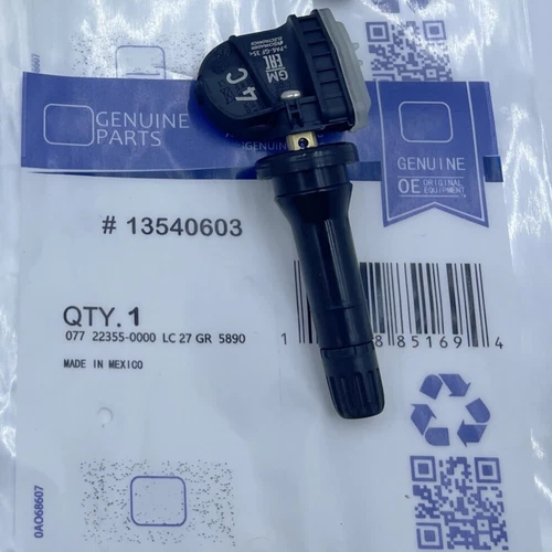 2Pcs New OEM 13540603 TPMS Tire Pressure Sensor for Chevy Cadillac ...