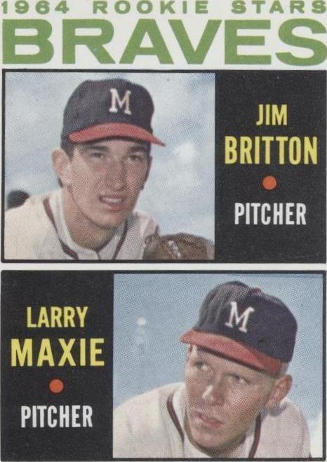 1964 Topps - 1964 Rookie Stars Jim Britton, Larry Maxie #94 (RC) for ...
