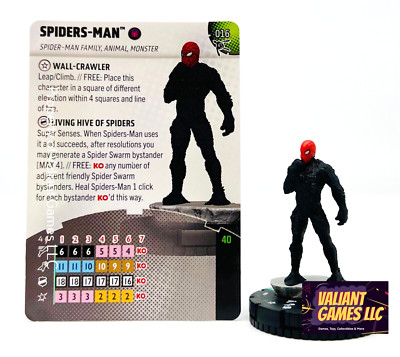 Marvel Heroclix Spiders-Man #016 w/ Card Spider-Verse Set | eBay