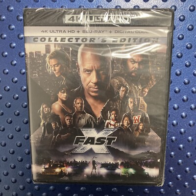 Fast X (4K Ultra HD, Blu-ray) Collector’s Edition, New & Sealed ...