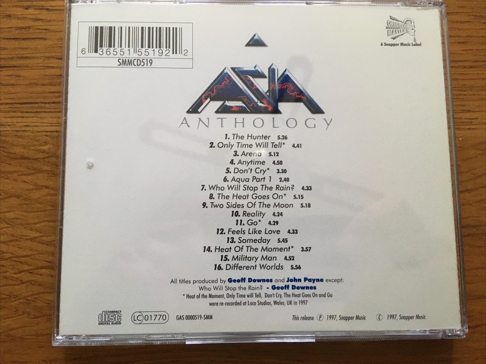 Anthology by Asia (CD, 1999) for sale online | eBay