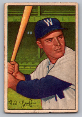 1952 BOWMAN #31 EDDIE YOST SENATORS | eBay