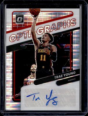 Trae Young 2021-22 Donruss Optic #OG-TYG Opti-Graphs Pulsar #/10 ...