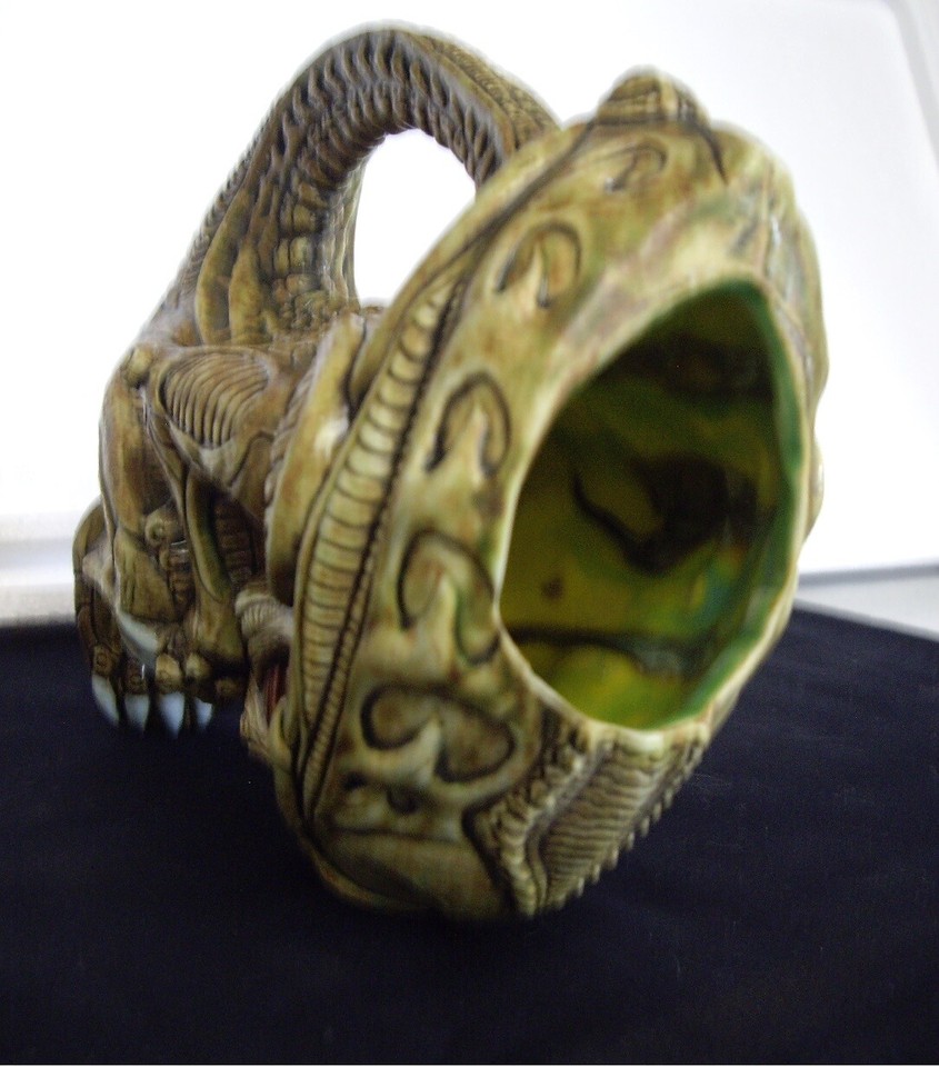 ALIEN TIKI MUG... LTD.ED. HANDMADE CERAMIC (NOT MASS PRODUCED MONDO) | eBay