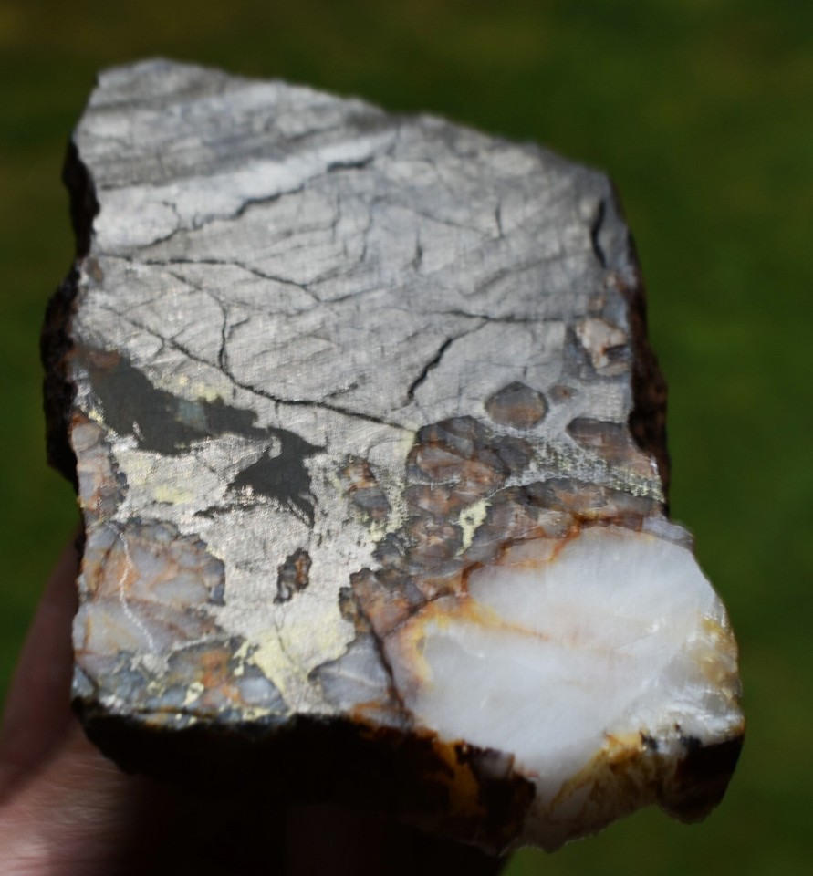 Gold Silver Ore Quartz 1800s Ore Knob Copper North Carolina Precious ...