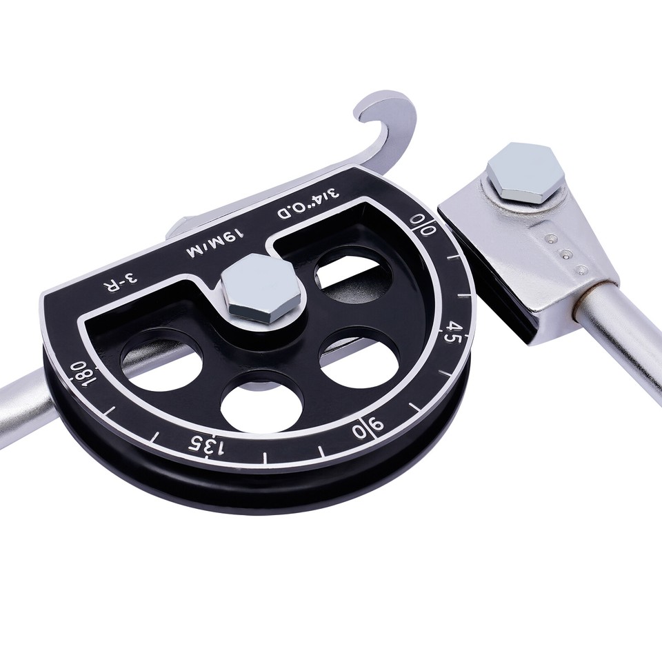 Pipe Bender Manual Bench Bending Machine 3/4" 0-180° Ratcheting Pipe ...