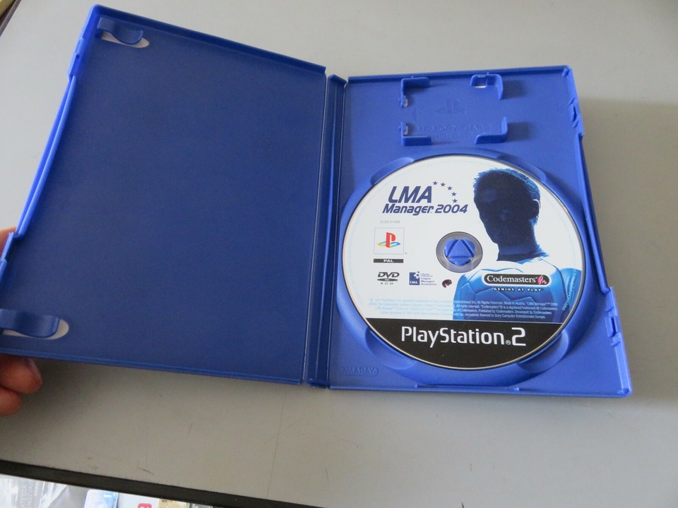 LMA Manager 2004 PLAYSTATION 2 PS2 Game Excellent Condition PAL | eBay UK