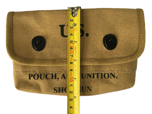 US WWII Canvas Shotgun Shell Ammunition Pouch Marked | eBay