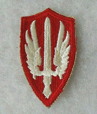 KOREAN WAR SHORT LIVED SCARWAF JOINT UNIT SHOULDER PATCH NARROW VARIANT ...
