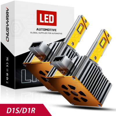 2x D1S D1R LED Headlight Bulb 35W 6000K High Low Beam HID Xenon ...