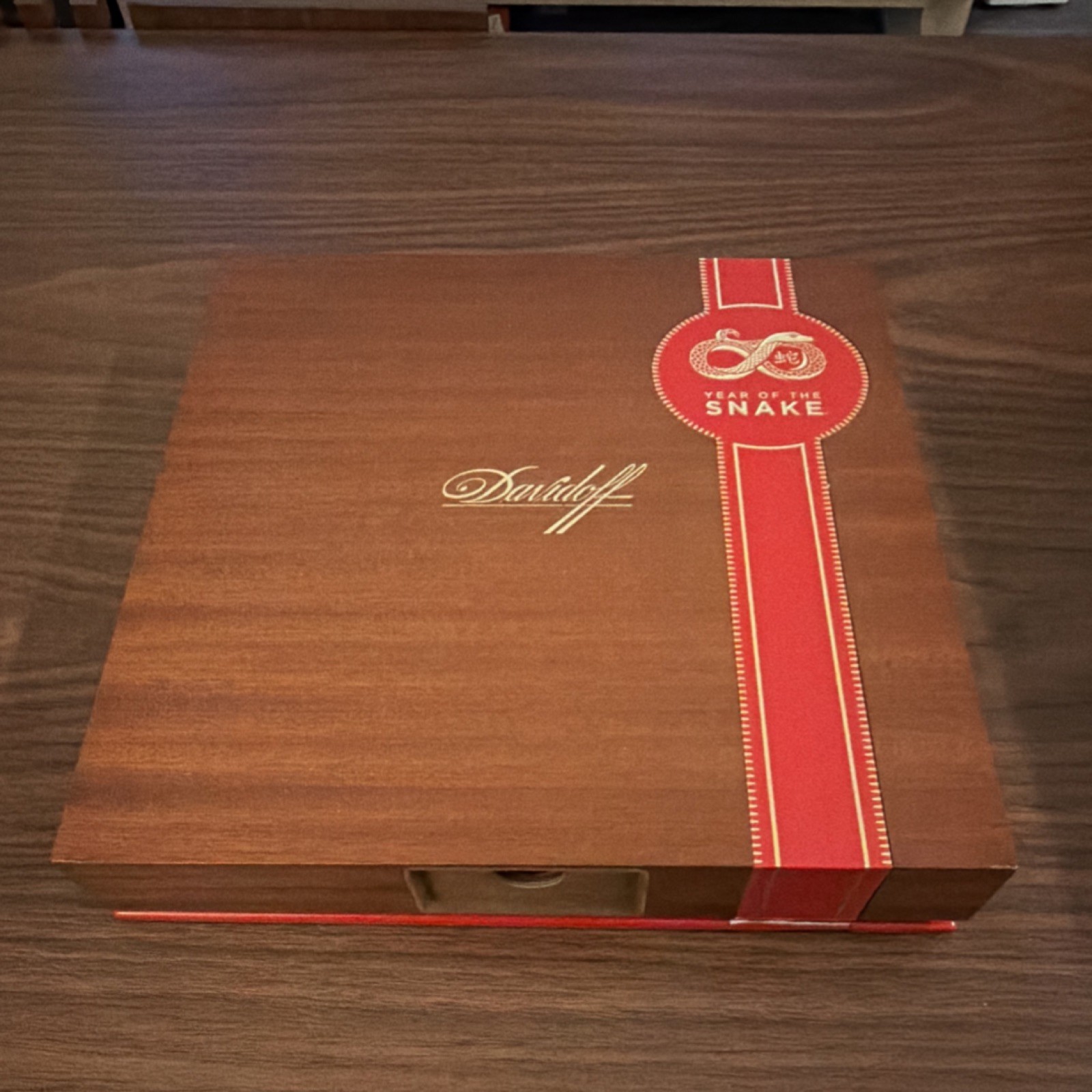 Davidoff Year of the Snake Limited Edition Collectible Wooden Cigar Box ...