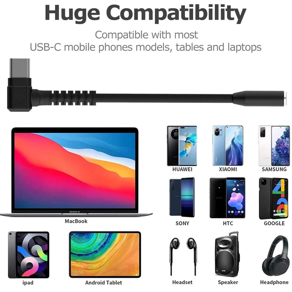 TYPE C USBC Adapters to USB/Micro USB/DP/HDMI/AUX/Cable/Charger/Hub PC ...