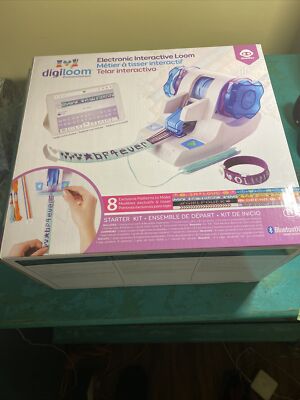 WowWee DIGILOOM Electronic Loom Starter Kit Interactive-Weave Bracelets ...