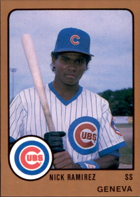 1988 Geneva Cubs ProCards #1634 Nick Ramirez Dominican Republic DR ...
