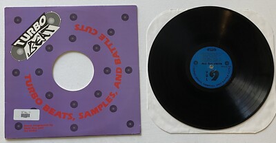 33 LP vinyl record, dj turbo, turbo beats samples, vol 9, turbo beat, g ...
