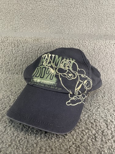 Walt Disney World Mens Adjustable “Grumpy” Ball Cap Hat 100% Cotton | eBay