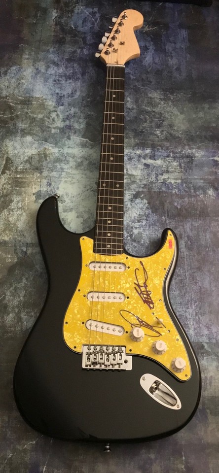 GFA Geoff Downes & Carl Palmer ASIA Band Signed Electric Guitar COA | eBay