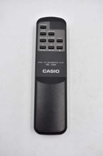 Casio RE-09A Pre-Owned Factory Original CD Player Remote Control | eBay
