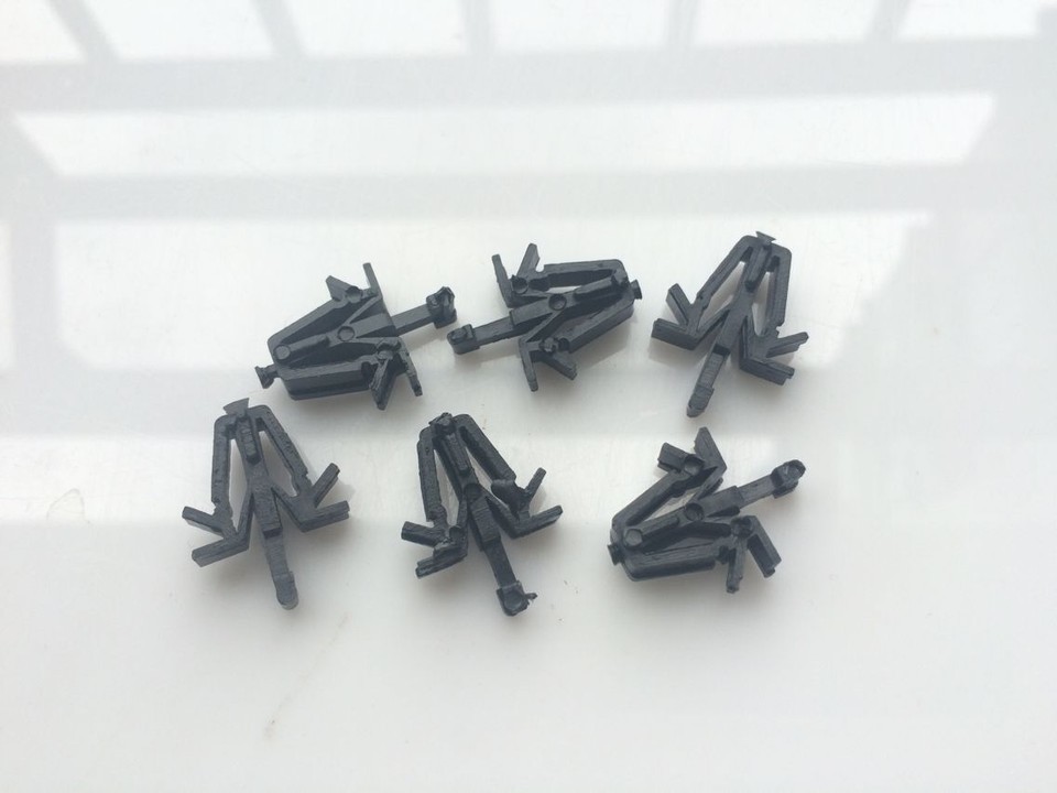 100x Grille Clip Nylon Retainer 9046712040 Fit Toyota Tacoma Pickup ...