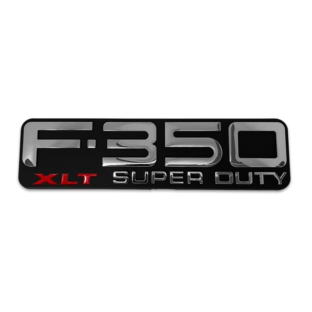 1999 - 2003 FORD F350 F-350 SUPERDUTY LARIAT FENDER TAILGATE EMBLEMS ...