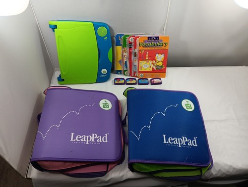LeapFrog LeapPad Learning System with 32 Books & Cartridges - Tested | eBay