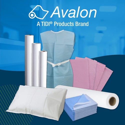 Avalon Papers Exam Table Paper, White, 21" x 125” (Pack of 12 ...