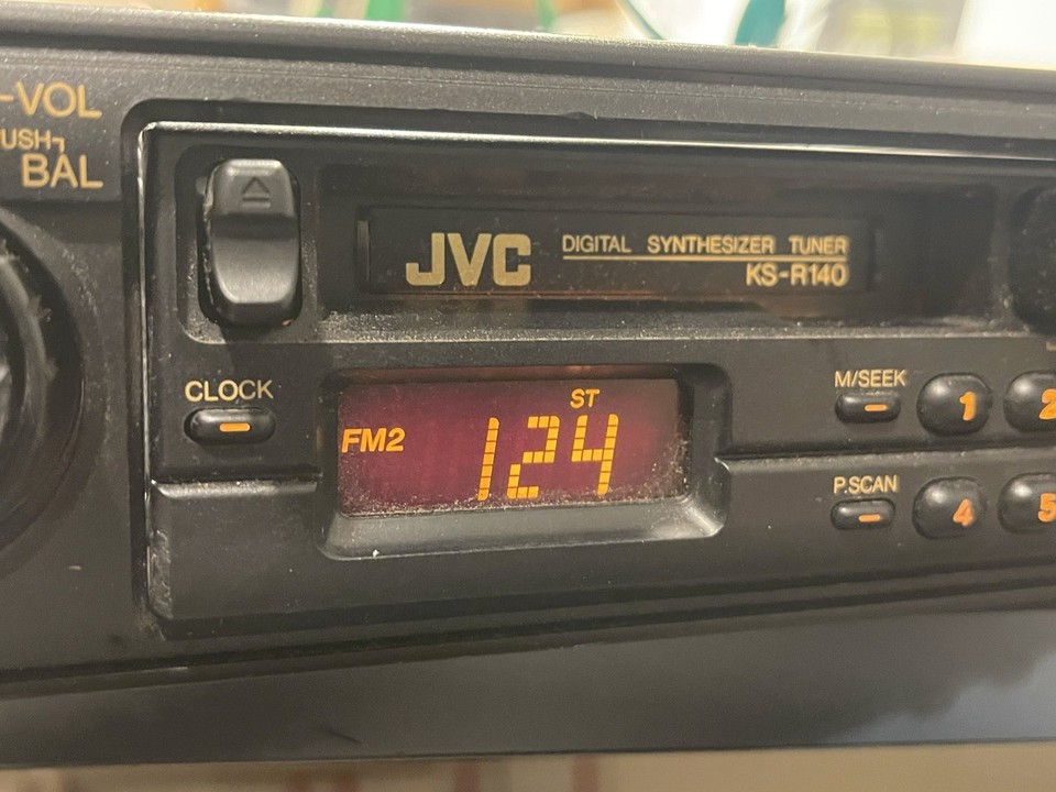 Vintage JVC Cassette Car Receiver KS-R140 AM/FM Stereo | eBay