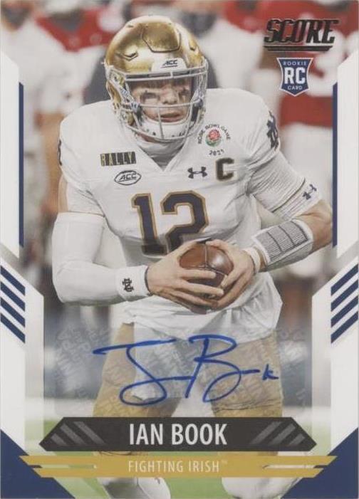 2021 Score - Rookies Ian Book #364 Signatures (AU, RC) for sale online ...