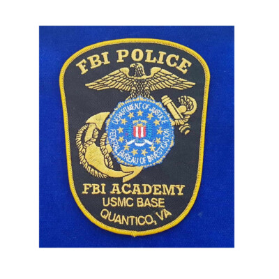 FBI Academy Patch USMC Base Quantico Virginia #1 | eBay