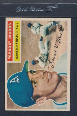 1956 Topps GB #151 Spook Jacobs Athletics NM *5659 | eBay