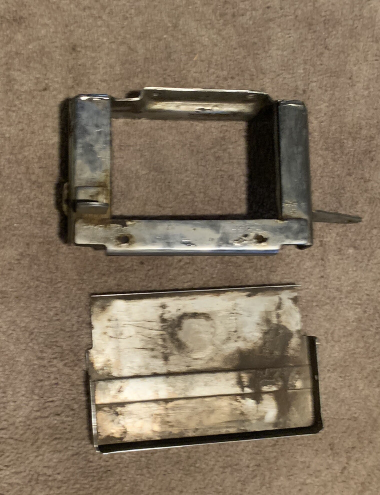 Vintage big twin FL shovelhead battery tray pad cover 74-79 66204-74 ...